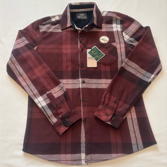 Nomad | Shirts | Nomad By Craft Flow Mens Thermal Lined Flannel Button ...